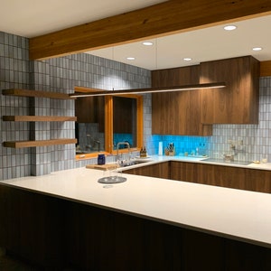 Linear Suspension LED Pendant | Custom Modern Light Fixture - Etsy