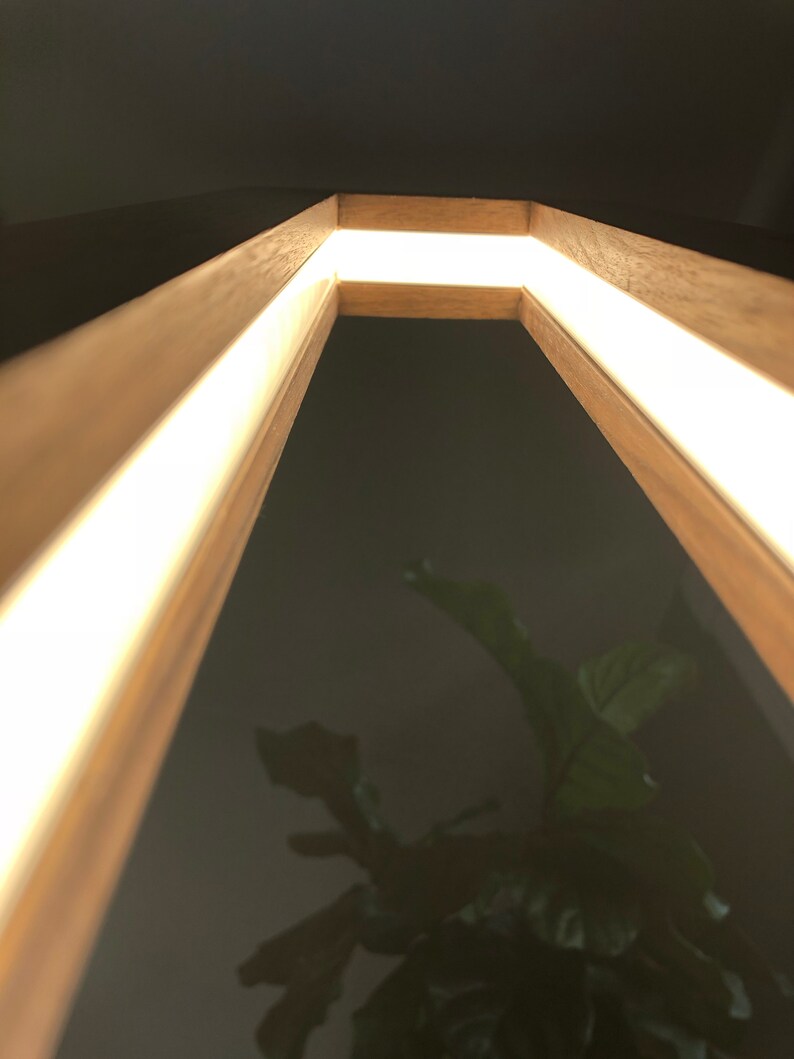 Modern LED Side Lamp - Etsy