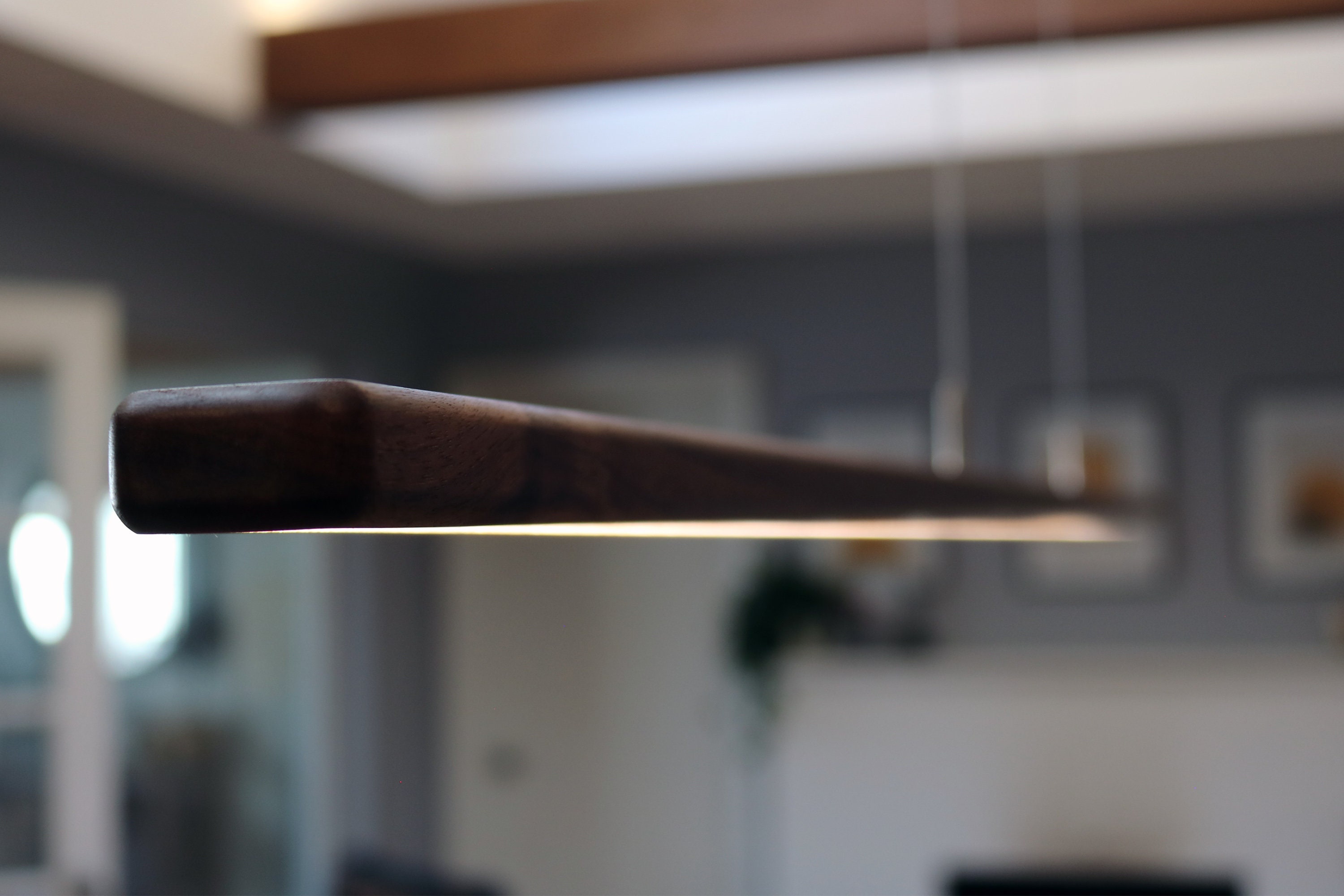 Ultra-slim Linear Suspension LED Pendant Light | Etsy