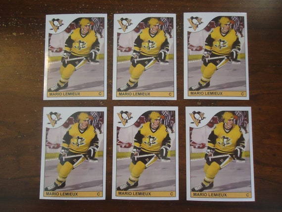 Mario Lemieux 1985 Opc Alternate Custom Rookie Card 9 Lot of - Etsy