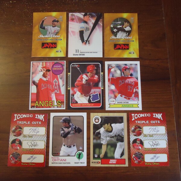 Ohtani Japanese Rookie Card - Etsy