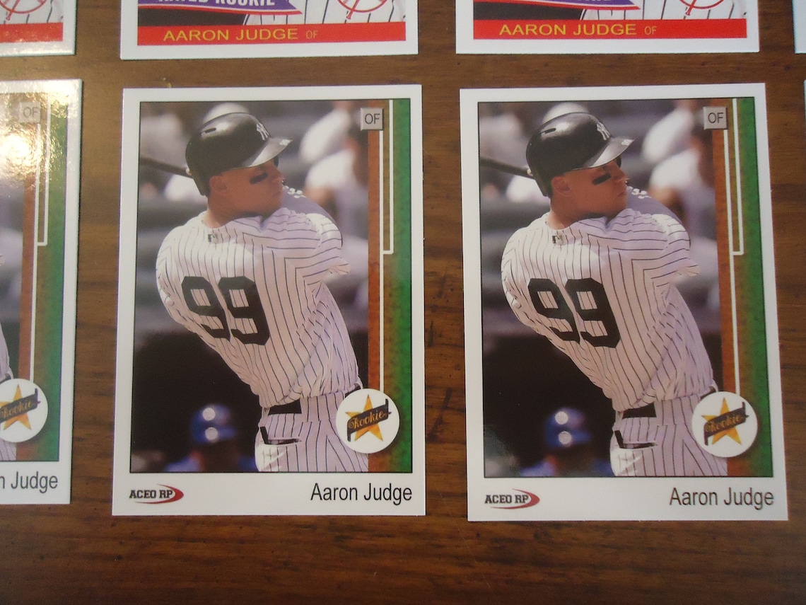 Aaron Judge 20 Card Lot Including Rookies Minor League High School New ...