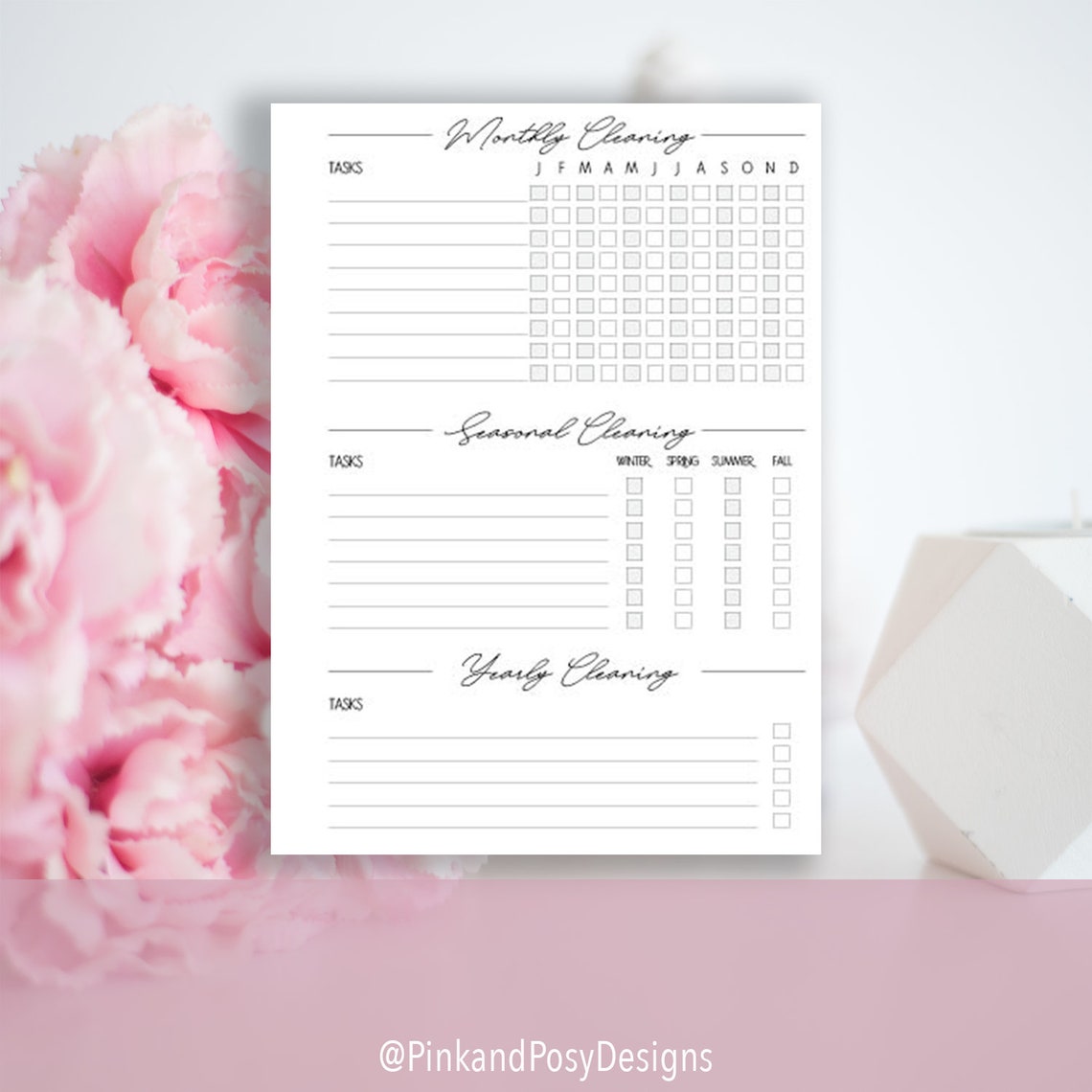 Classic Happy Planner Discbound Ultimate Home Management | Etsy