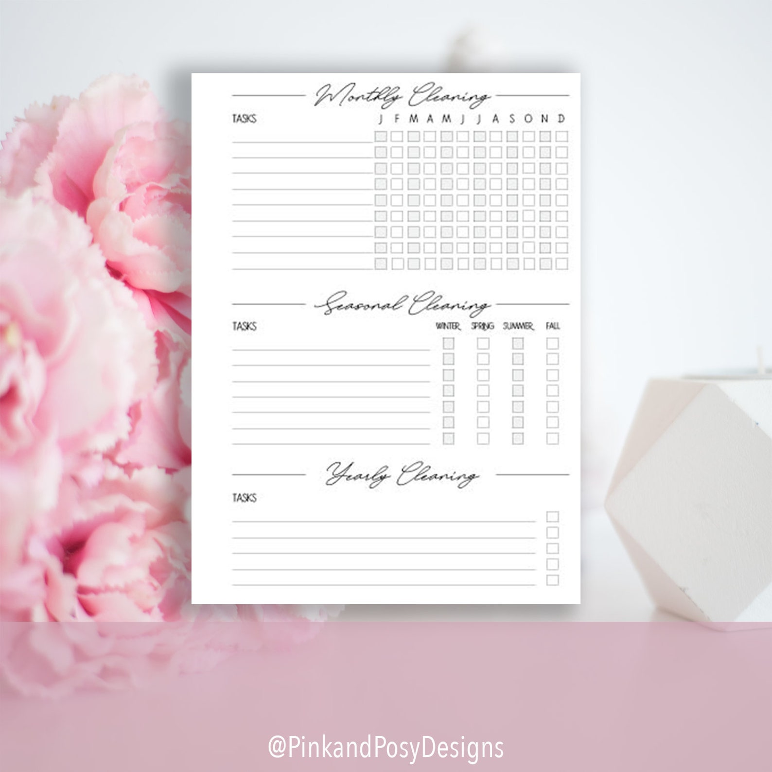 Classic Happy Planner Discbound Ultimate Home Management | Etsy