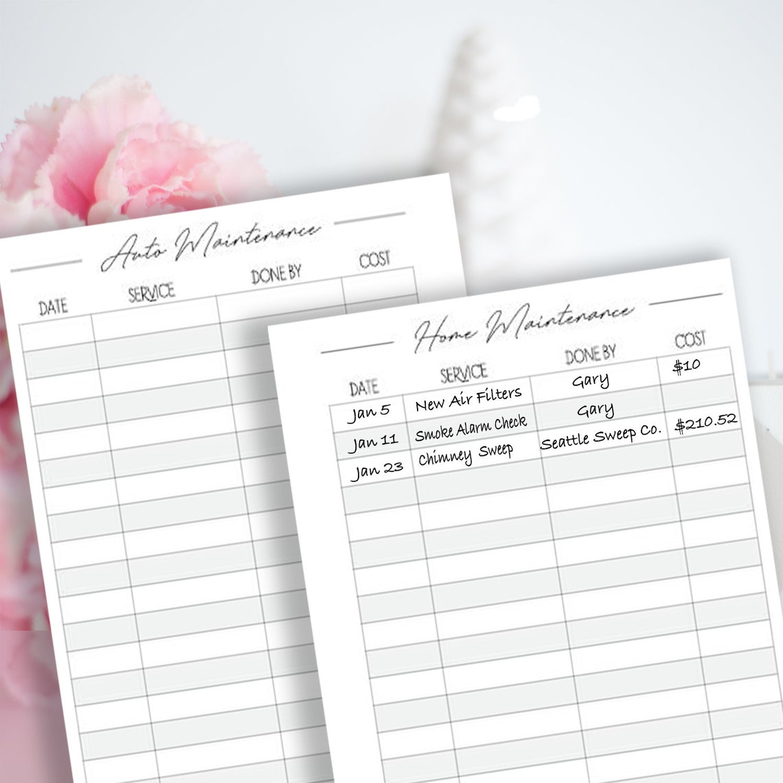 Classic Happy Planner Discbound Ultimate Home Management | Etsy