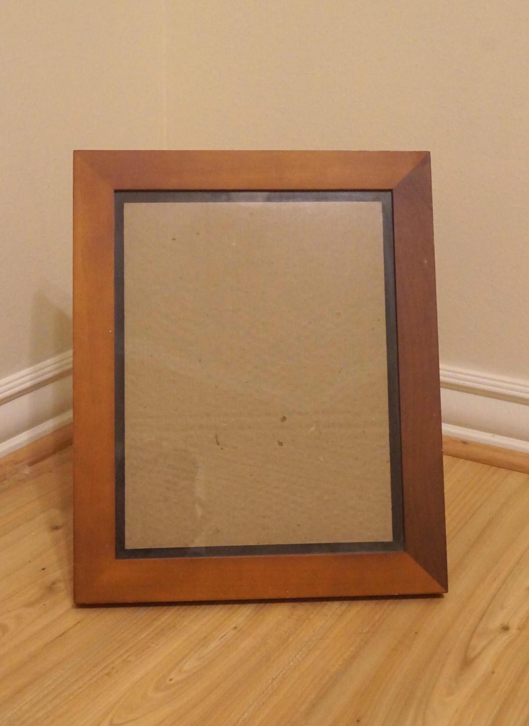 Large 10 X 13 Photo Wood Frame, Beveled Interior Detail, Glass Included ...