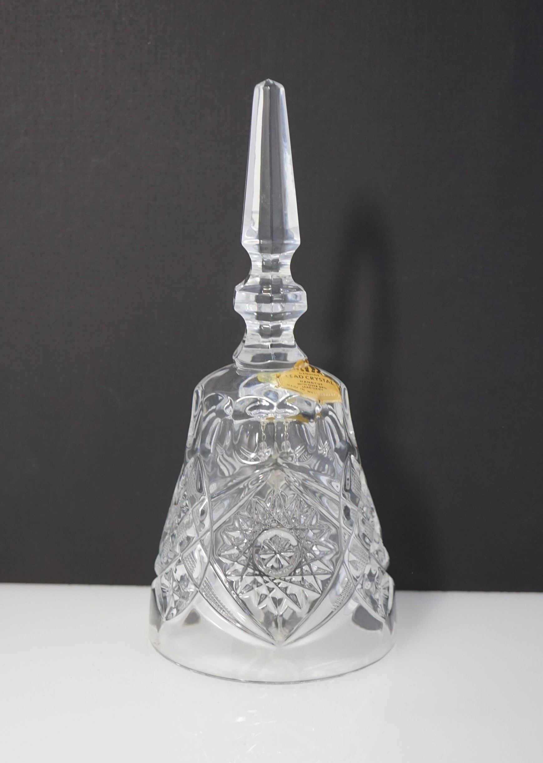 Large Hand Cut Crystal, West German Lead Crystal, Intricate Glass ...