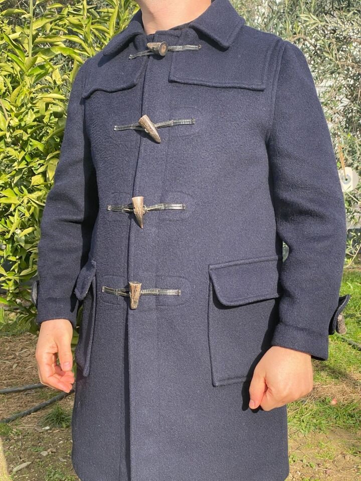 Gloverall Duffle Coat Buckle Hooded Size GB 38 Eur 42 Fr 44 M - Etsy