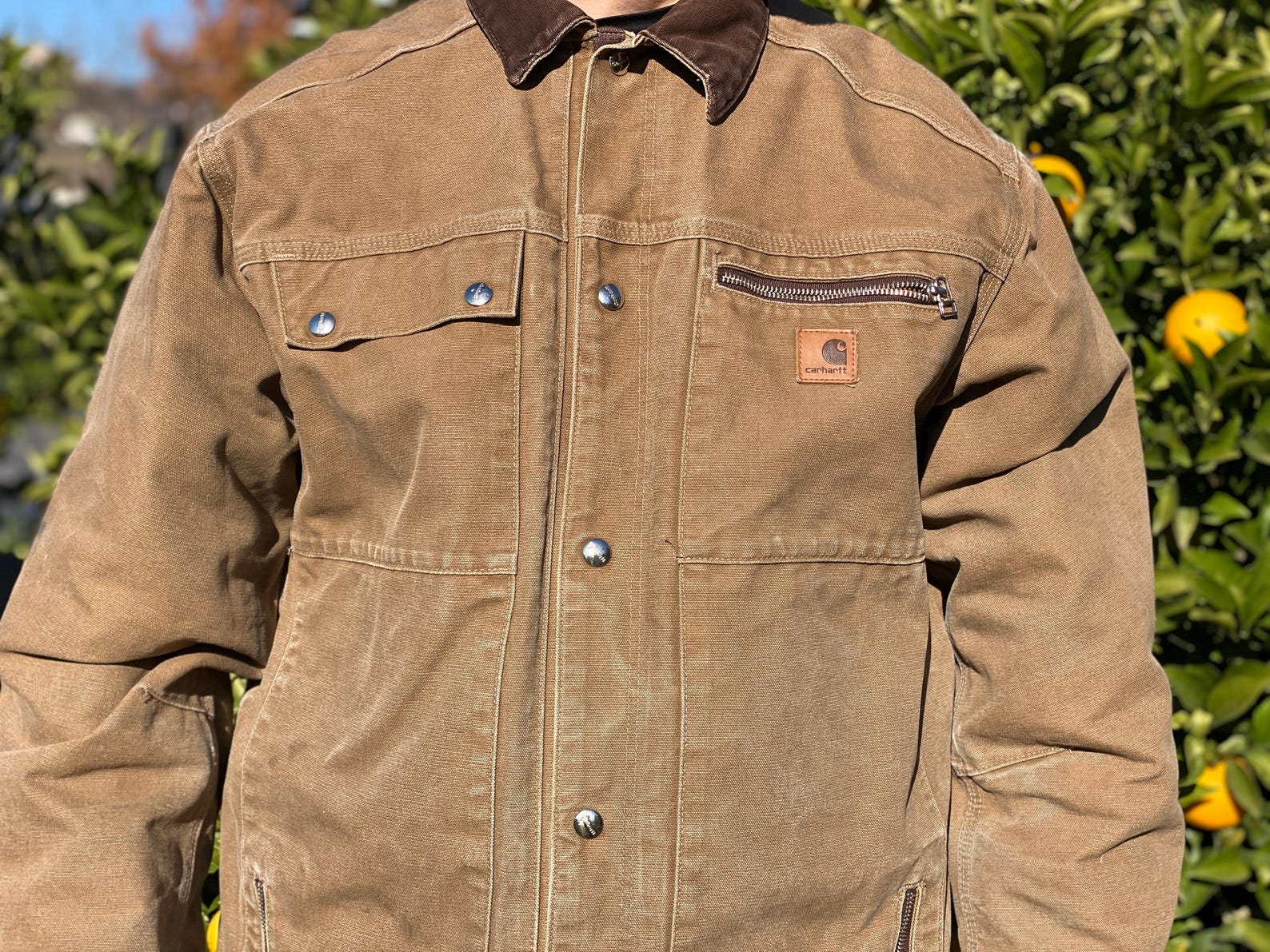 Detroit Carhartt J285 FRB Jacket Blanket Flannel Corduroy Swing Vintage Size XL - Etsy