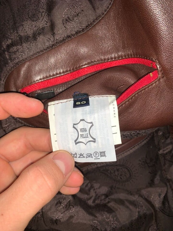 Canali Leather Limited Trench Coat Jacket Long Parka … - Gem