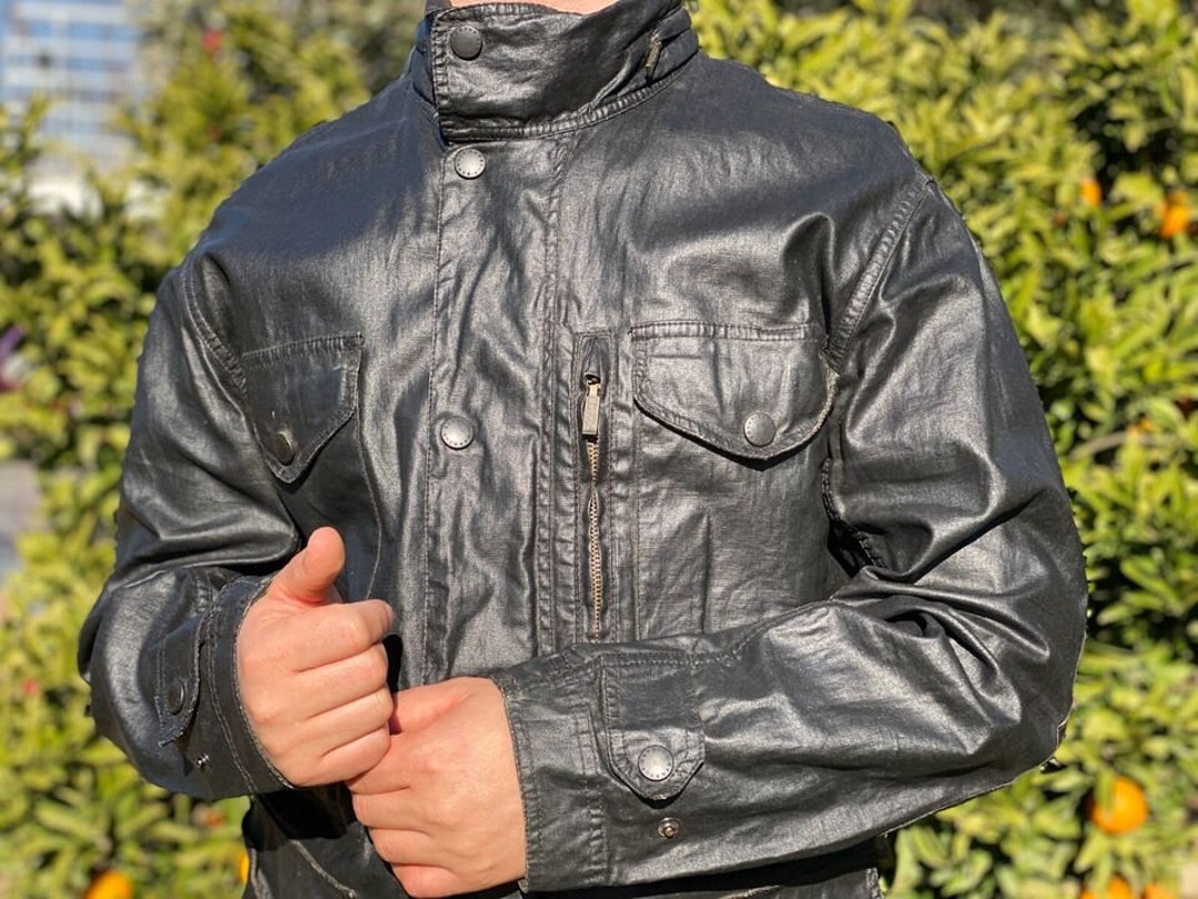 Rare Linen Barbour South Shield Beacon Light Jacket Size M - Etsy