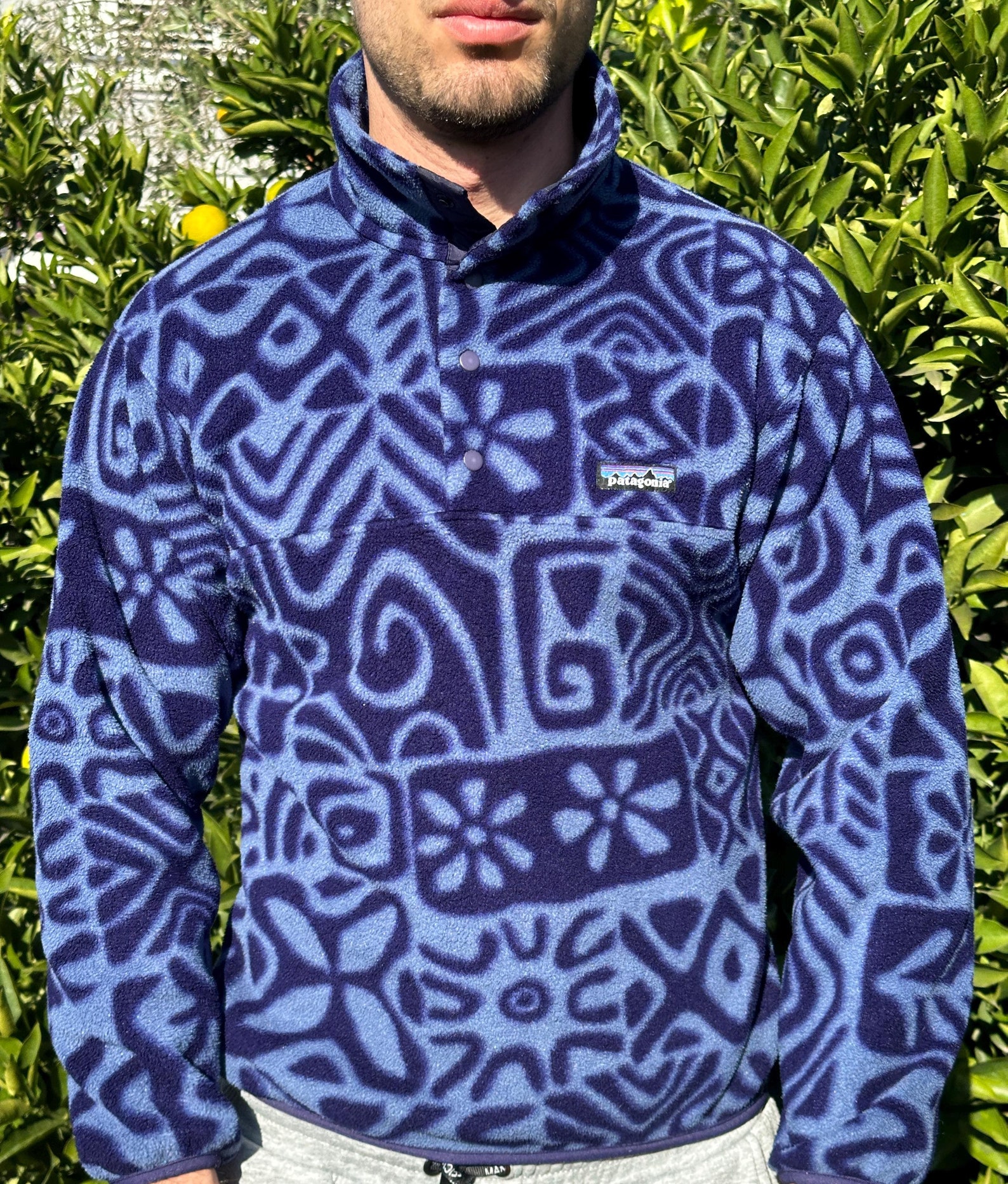 Rare Limited Patagonia Aztec 1994 T Fleece Sweater Pullover Size XS - Etsy