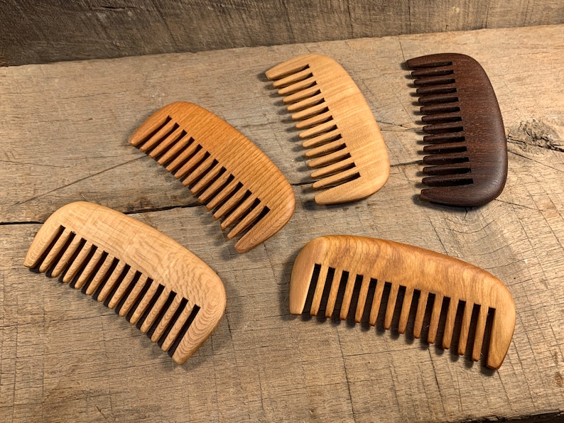 Handmade Wood Comb (WIDE TOOTH) - Etsy