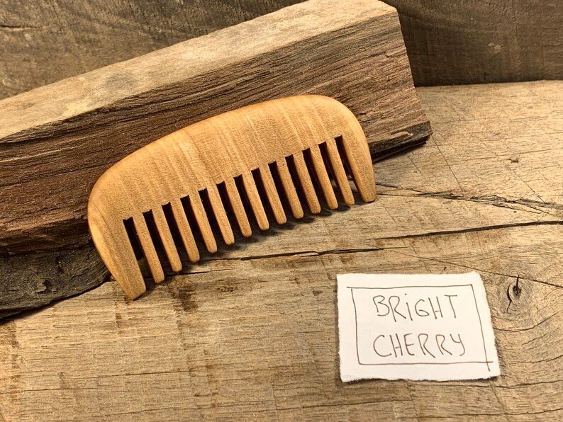 Handmade Wood Comb WIDE TOOTH - Etsy
