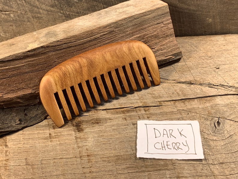Handmade Wood Comb (WIDE TOOTH) - Etsy