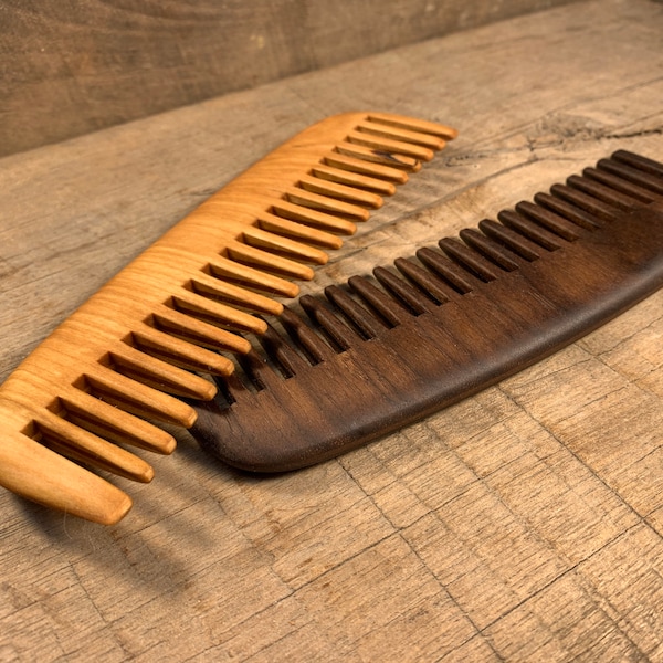 Wood Comb - Etsy
