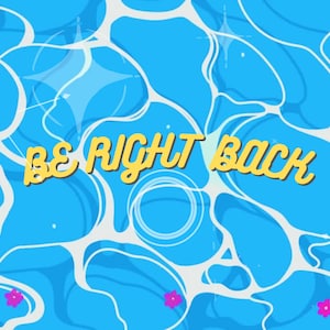 X3 Animated Twitch Cozy Kawaii Rubber Ocean Blue Ducks Screens | Twitch ...