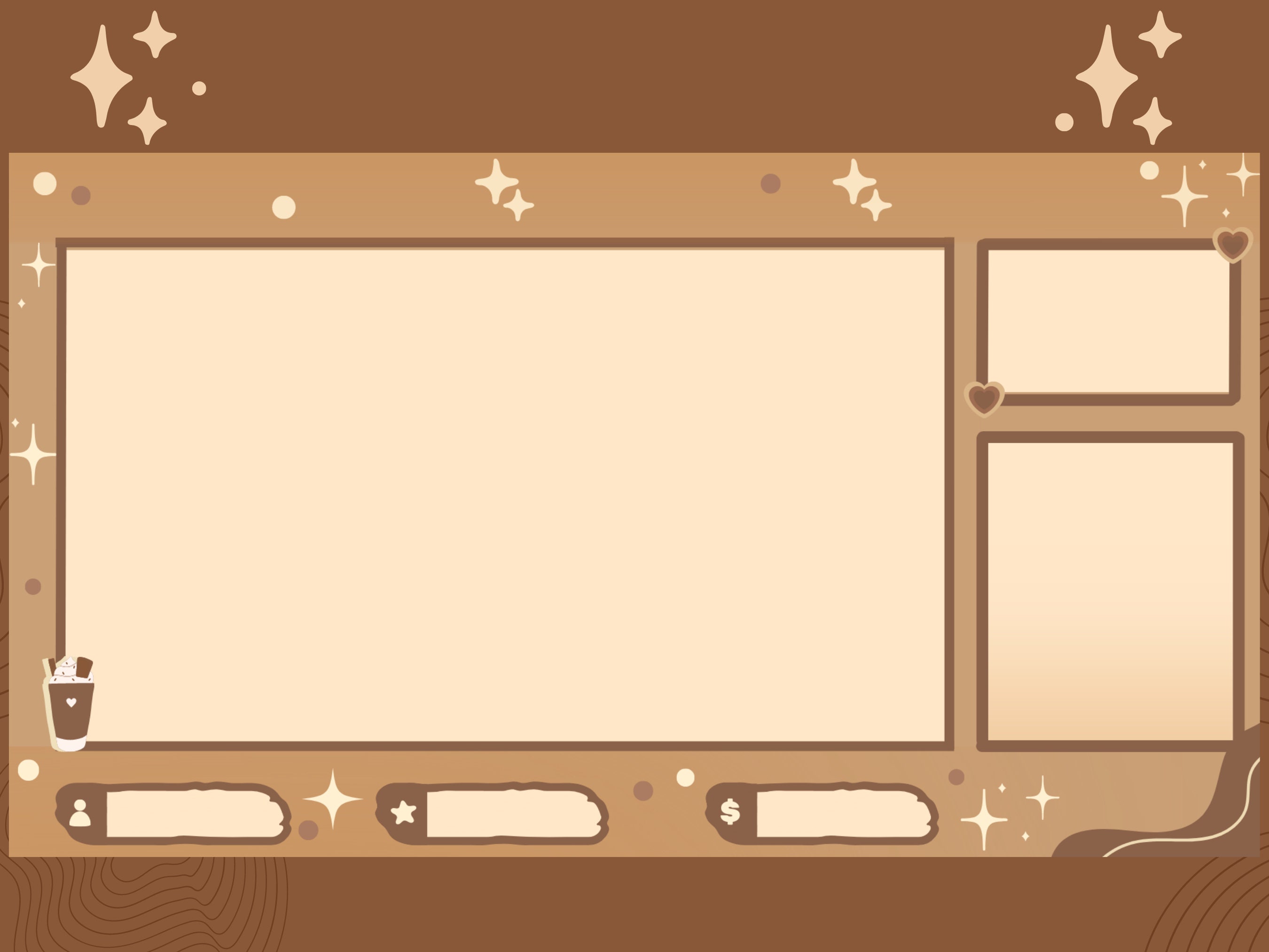 Animated Cozy Cafe Coffee Twitch Pack for Streamers | Cute Comfy ...