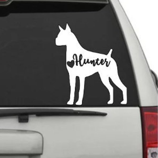 Dog Name Wall Decals - Etsy