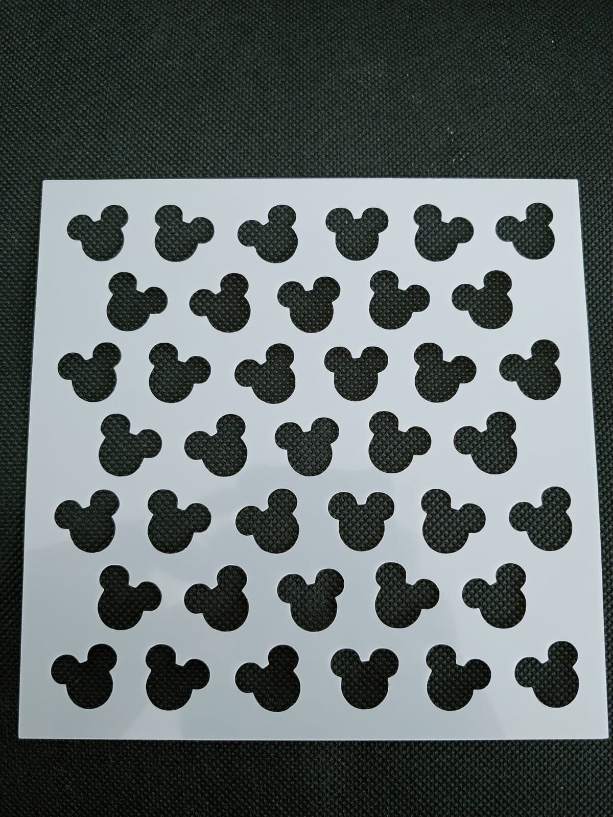Mouse Head Pattern Stencil Mouse Pattern Stencil Cookie - Etsy