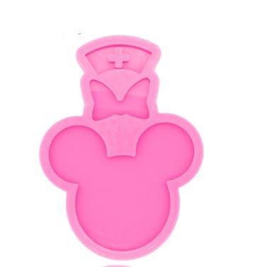 Shiny Mouse Head Mold No Hole Mouse Head With Bow and - Etsy Canada