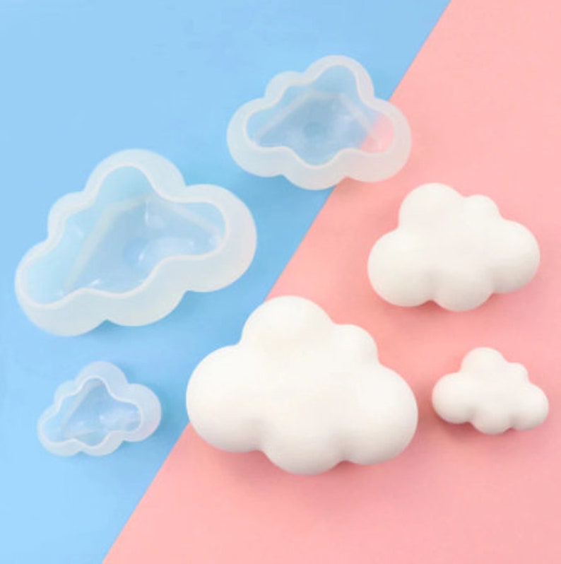 Shiny Cloud Silicone Mold Resin UV Resin Soy Wax Resin - Etsy