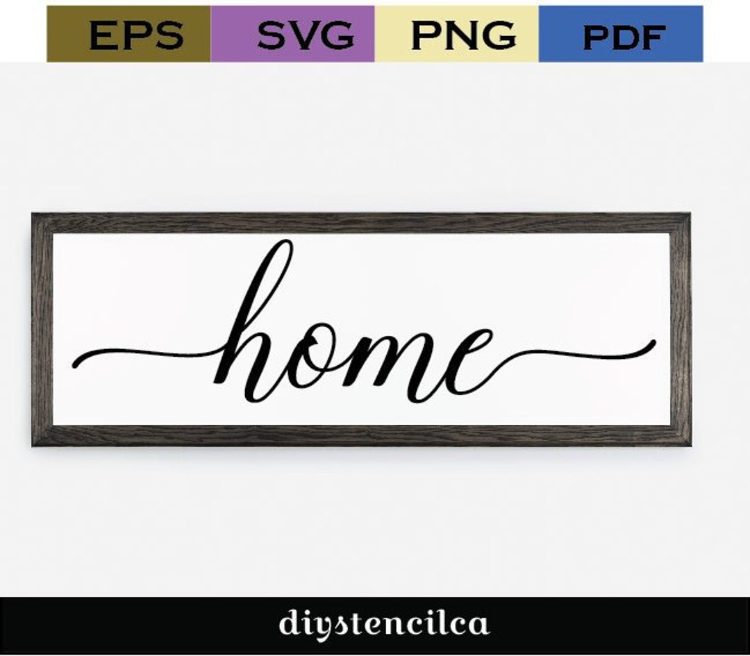 Home Svg Rustic Svg SVG Farmhouse Decor Cutting Files - Etsy