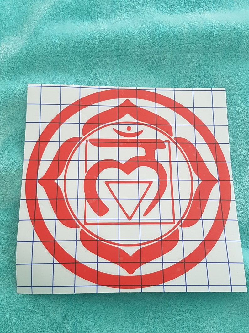 Buy 7 Chakra Symbol Decals Set of 7 Chakra Chakra Wall Decals Online in ...