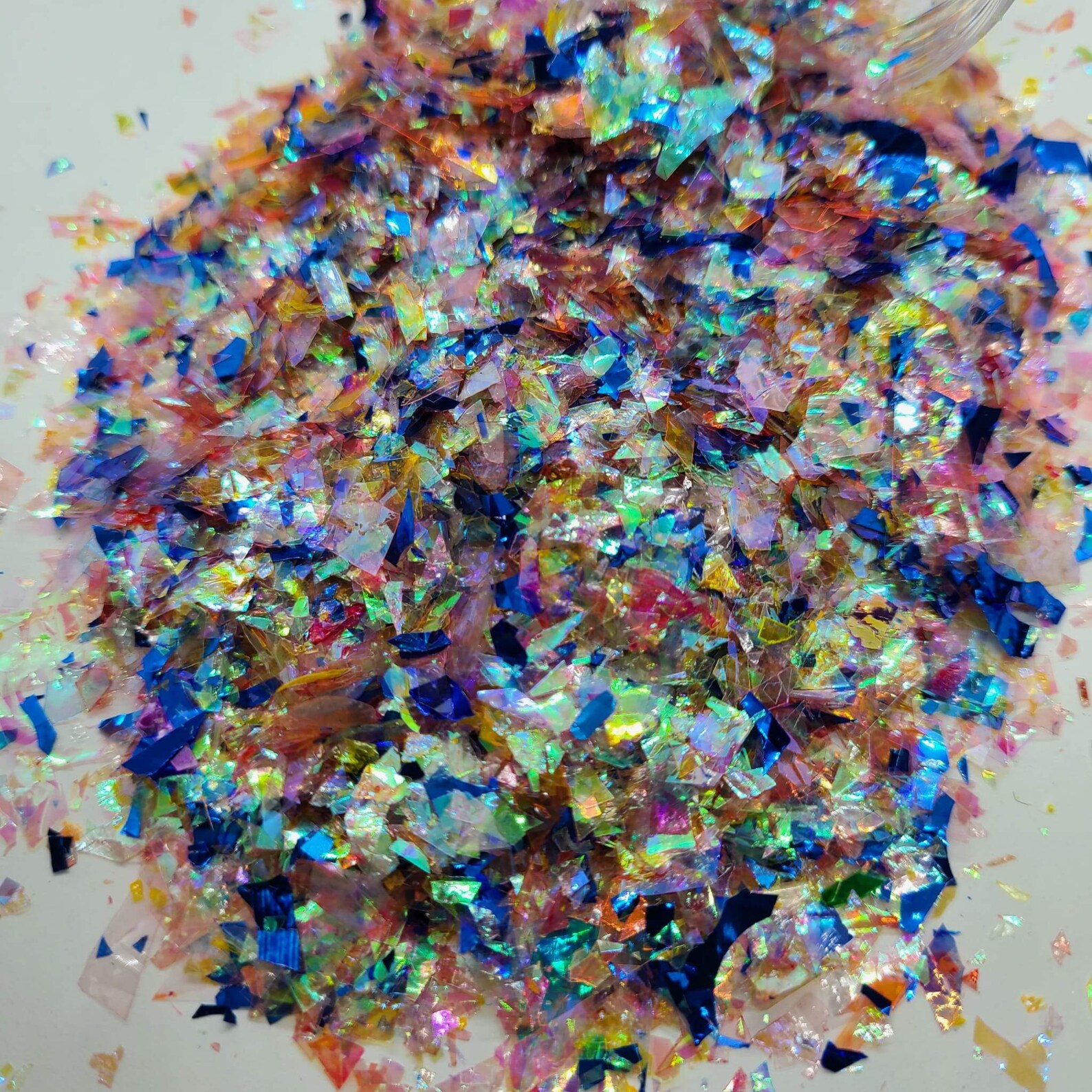 10g Mix Color Holographic Cellophane Glitter Resin Nail Art | Etsy