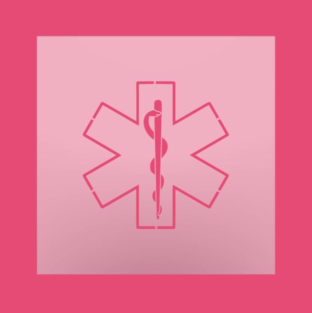 First Responders Medical Logo Ambulance DIY Reusable Stencil - Etsy