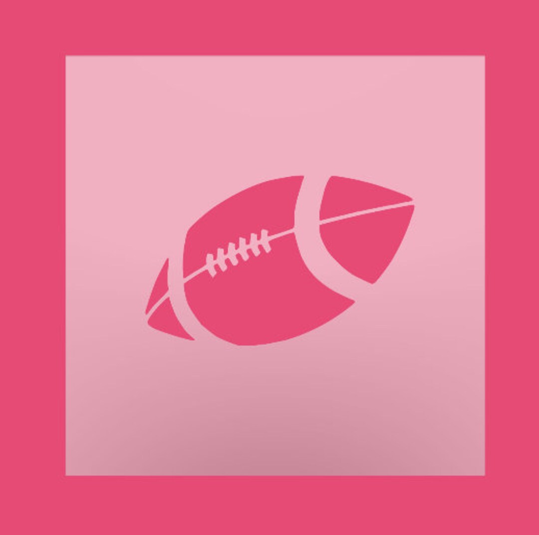 Football Stencil DIY Stencil Multipurpose Stencil - Etsy
