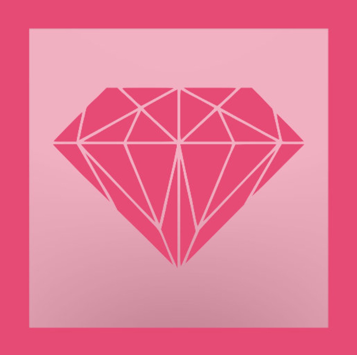 Diamond Stencil DIY Stencil Stencil Jewel Stencil - Etsy