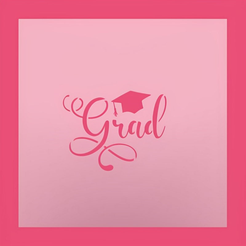 Graduation Stencil - Etsy