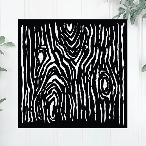 Wood Grain Airbrush Stencil - Etsy