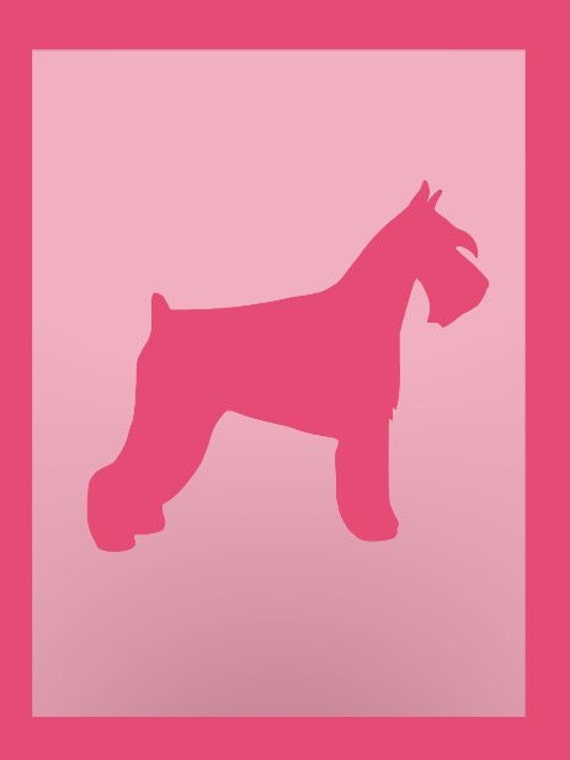 Schnauzer Dog Stencil DIY Stencil Multipurpose Stencil - Etsy