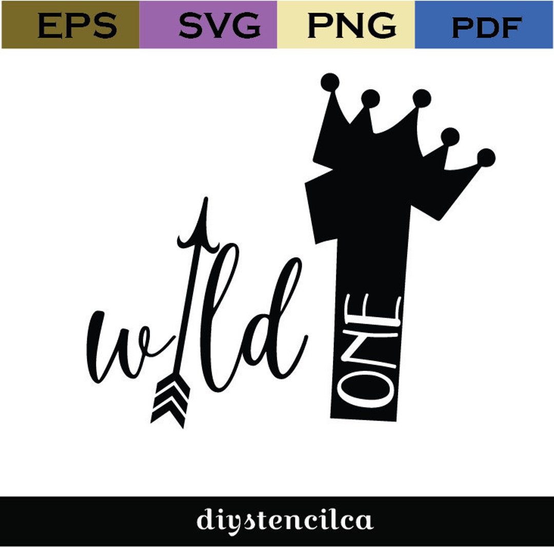Wild One Svg , Birthday Svg , First Birthday Svg, Family Svg Cutting ...