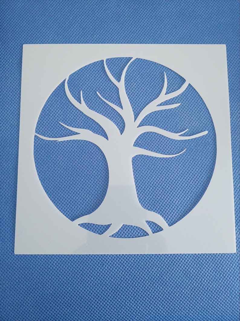 Tree of Life Stencil DIY Stencil Reusable Stencil Cookie - Etsy