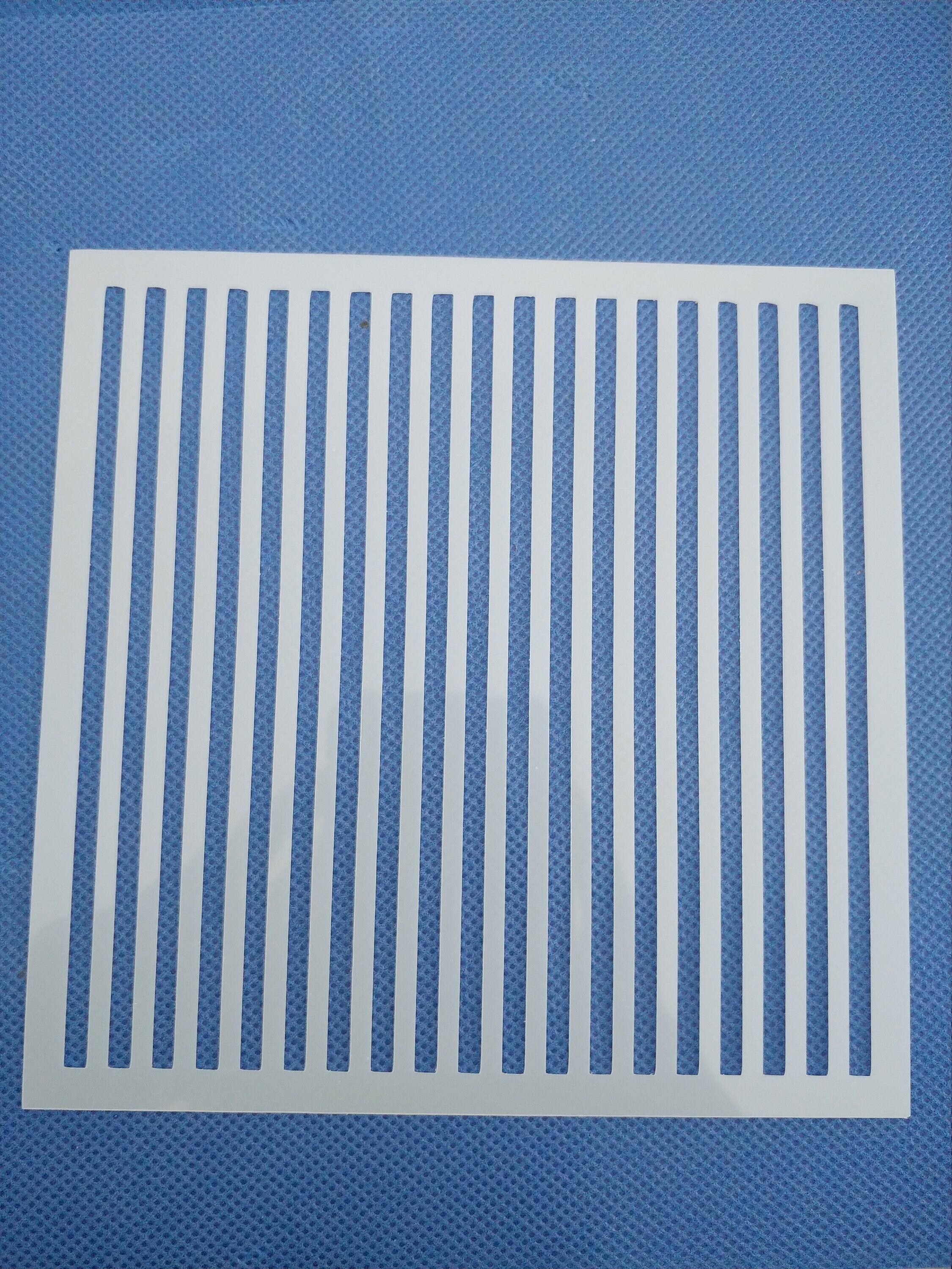 Line Pattern Stencil Horizontal Lines Pattern Cookie - Etsy Canada