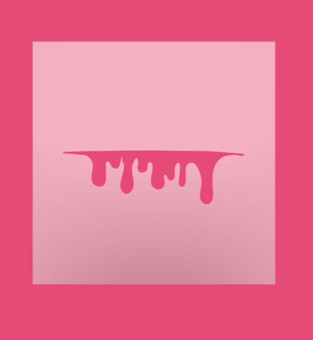 Dripping Blood Cookie Stencil - DIY Airbrush Stencil for Halloween and ...