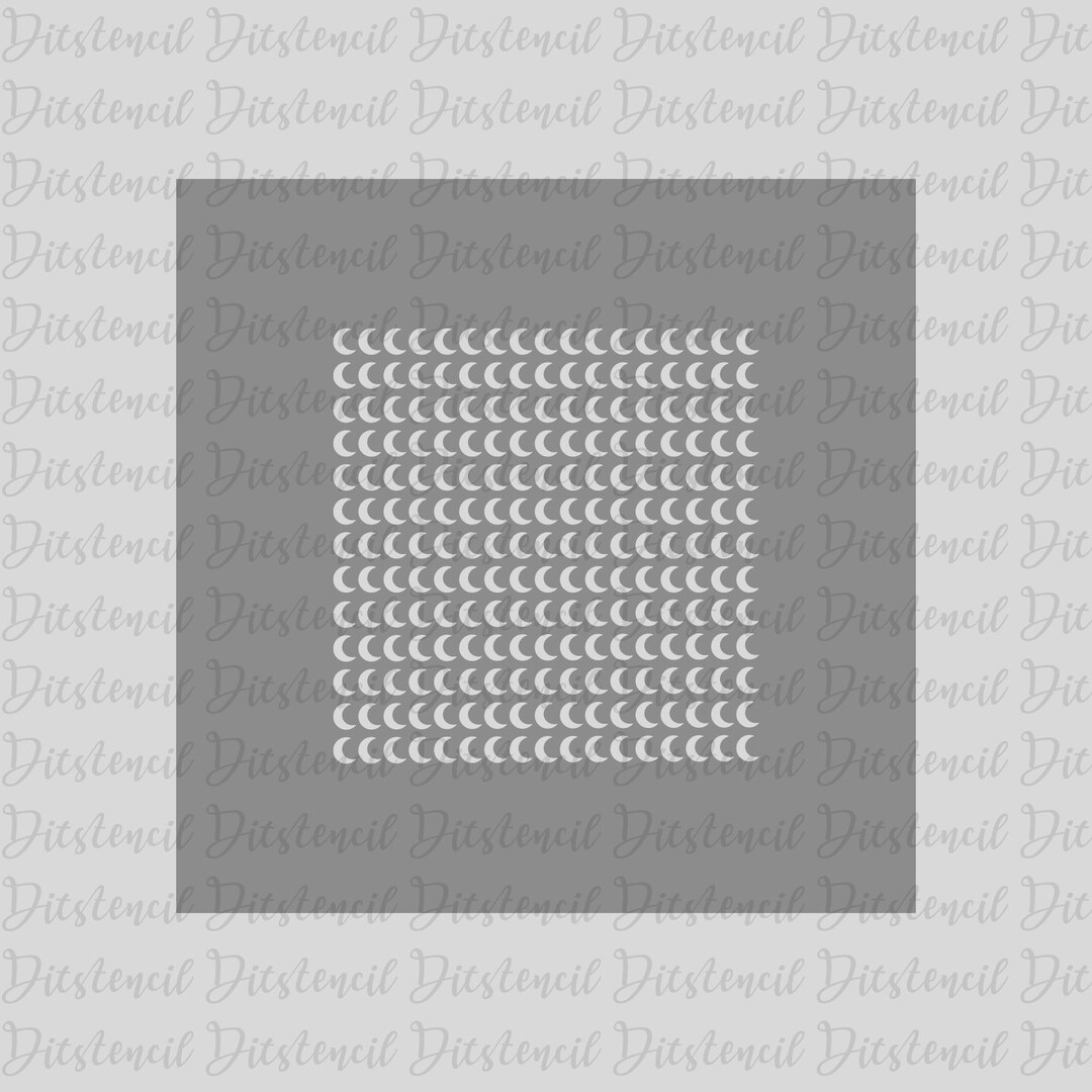 Moon Sprinkle Stencil - 0.25 Inches - Moon Sprinkles - Perfect for ...