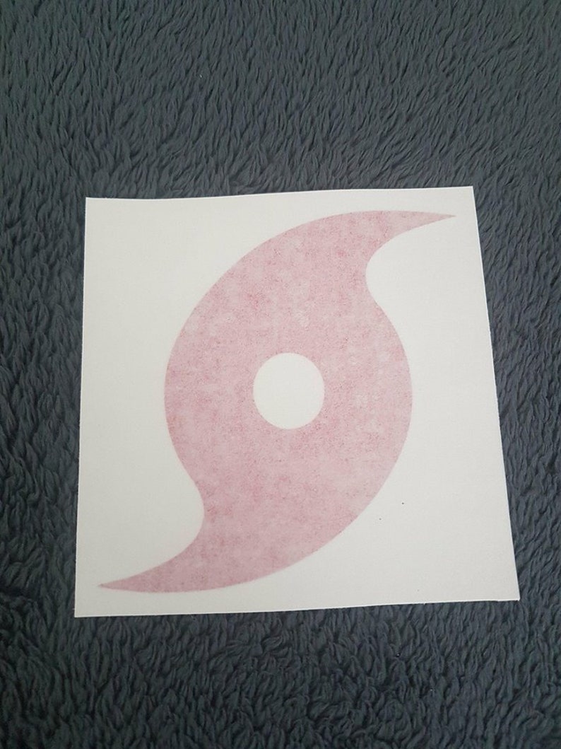 Hurricane Symbol Vinyl Decal: Car, Laptop, Phone Sticker - Etsy