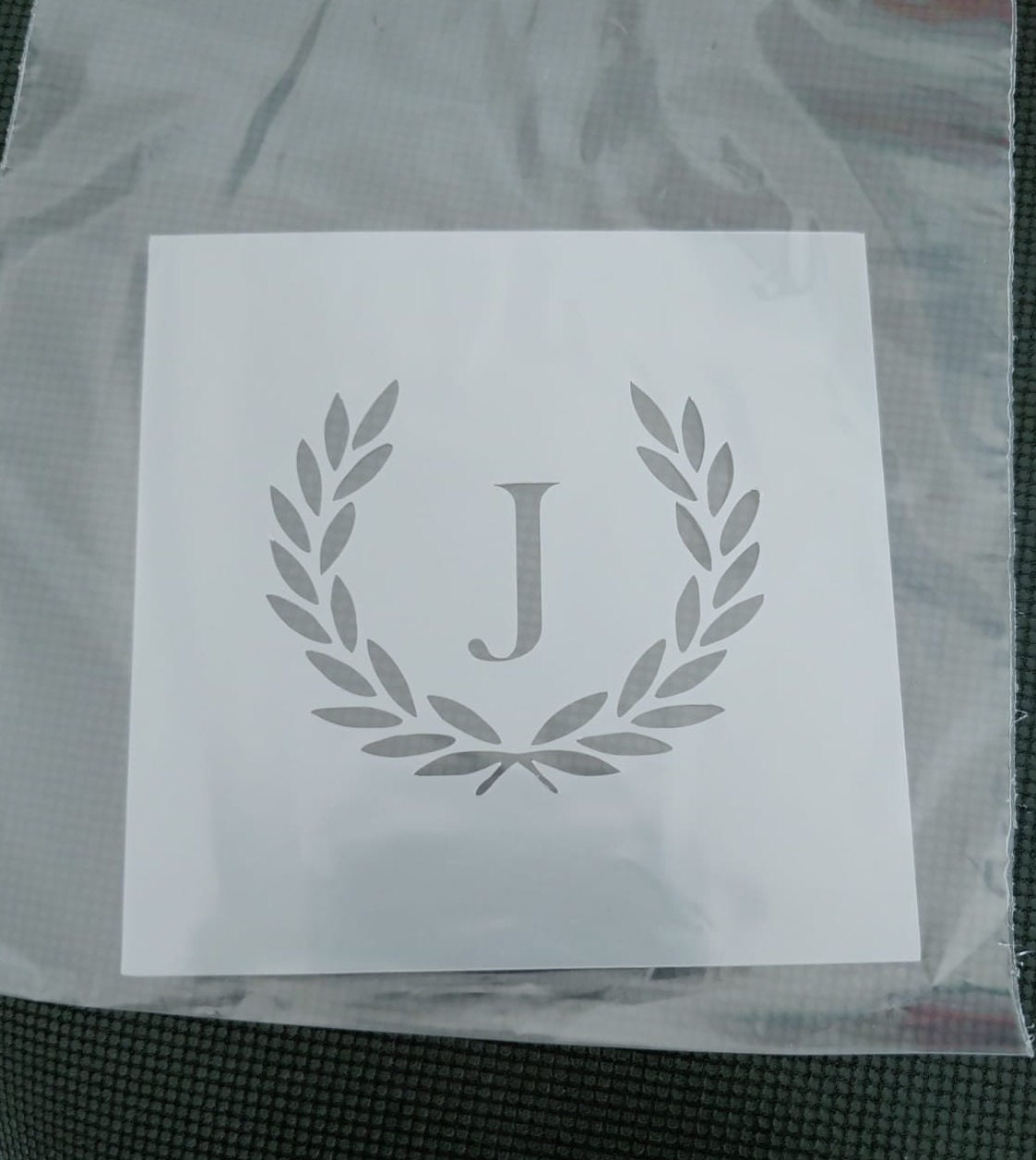 Custom Laurel Wreath Stencil Wedding Stencil Cookie - Etsy