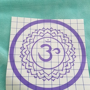 7 Chakra Symbol Decals - Set of 7 Chakra - Chakra Wall Decals - Vinyl ...