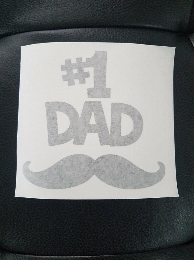 No.1 Dad Decal Number One Dad Vinyl Stickers Number 1 Dad - Etsy Hong Kong