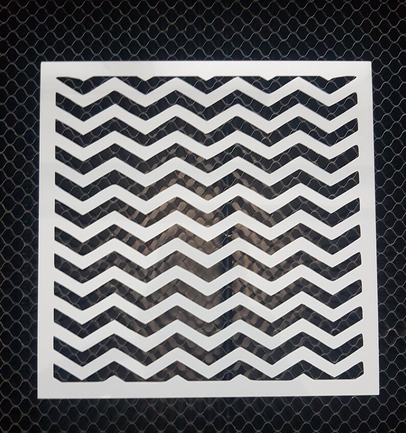 Chevron Vertical Stencil Chevron Pattern Chevron Stripe - Etsy