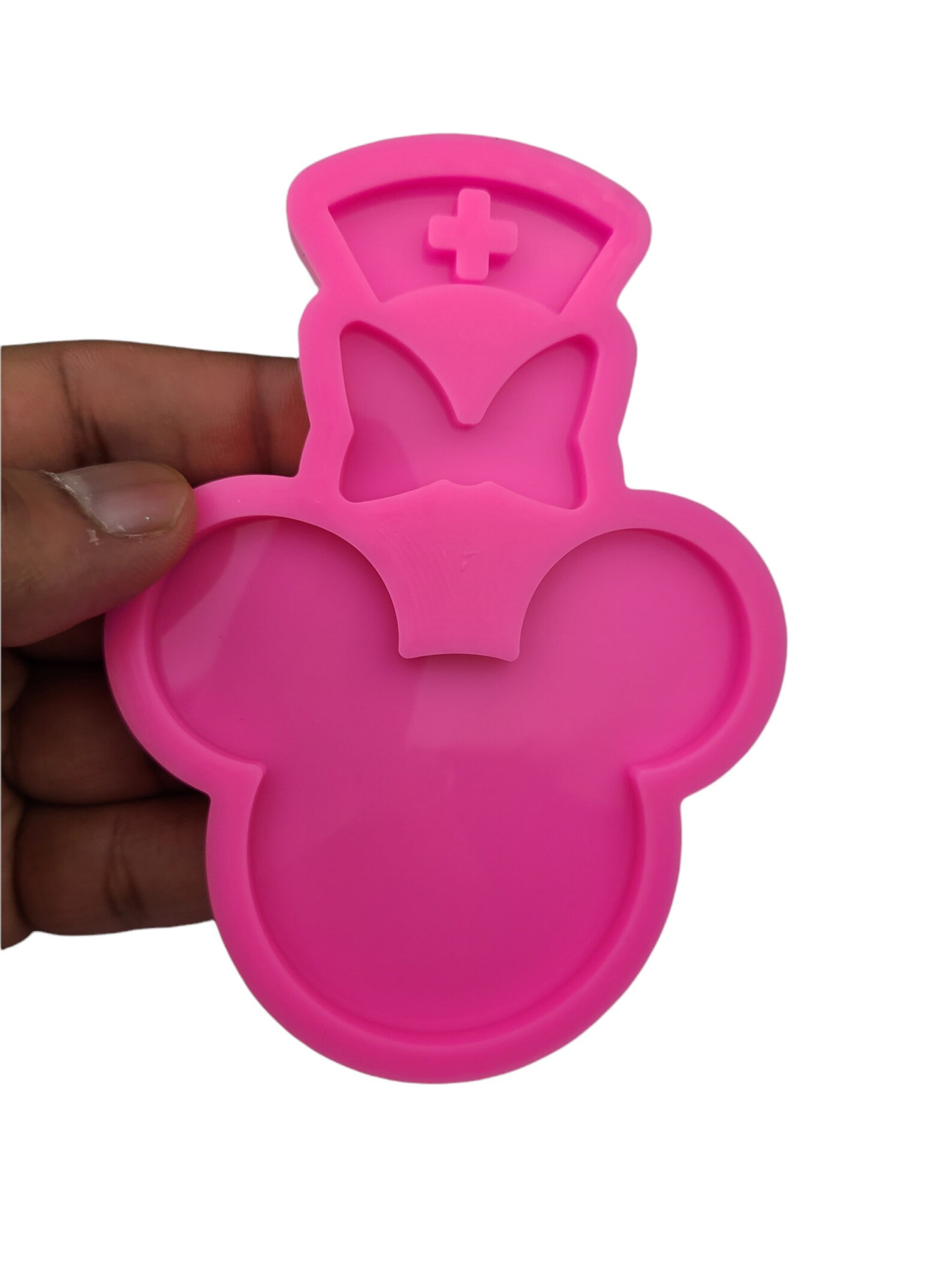 Shiny Mouse Head Mold No Hole Mouse Head With Bow and - Etsy Canada