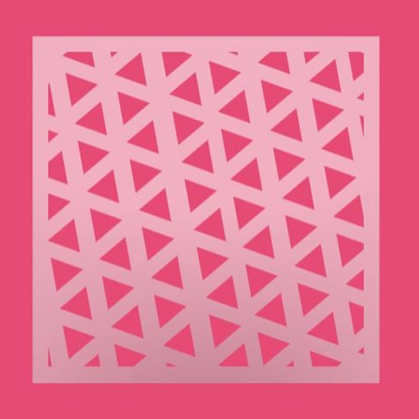 Triangle Stencil - Etsy
