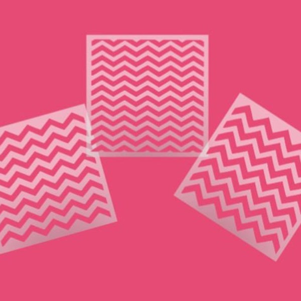 Chevron Stencil - Etsy