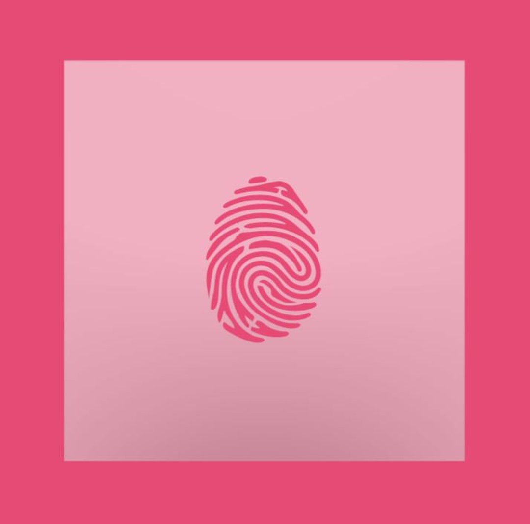 Finger Print Stencil - DIY Stencil - Reusable Stencil - Etsy