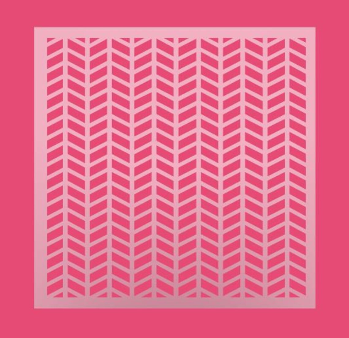 Chevron Pattern Stencil Chevron Stencil Chevron DIY - Etsy